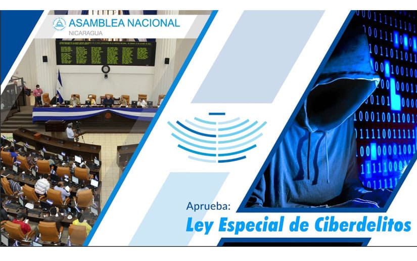 Asamblea Nacional aprueba reformas a Ley Especial de Ciberdelitos