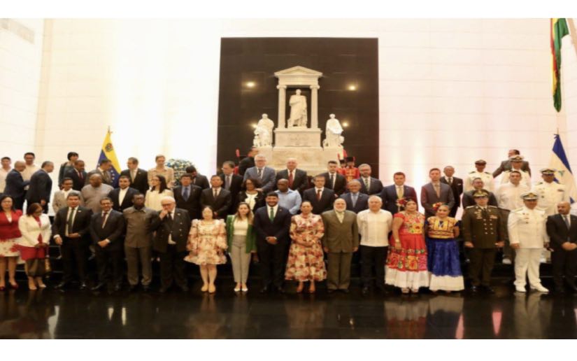Nicaragua recibe homenaje en Caracas por 203º aniversario de su ...