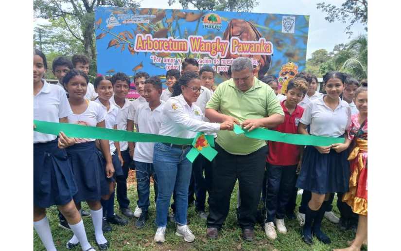 Buen Gobierno Sandinista inaugura Arboretum en Waspam, Región Autónoma ...