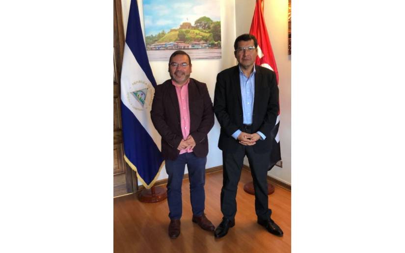Embajada de Nicaragua en Chile recibe la visita del compañero Boris ...