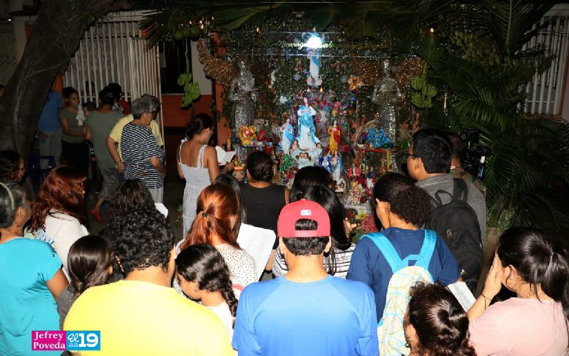 Altares, Cantos y Fe: La tradición de la Purísima une a toda Nicaragua