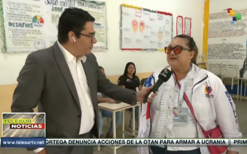 TeleSUR realiza entrevista a la Presidenta del CSE de Nicaragua ...
