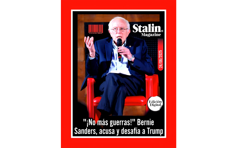 "¡No más guerras!" Bernie Sanders, acusa y desafía a Trump