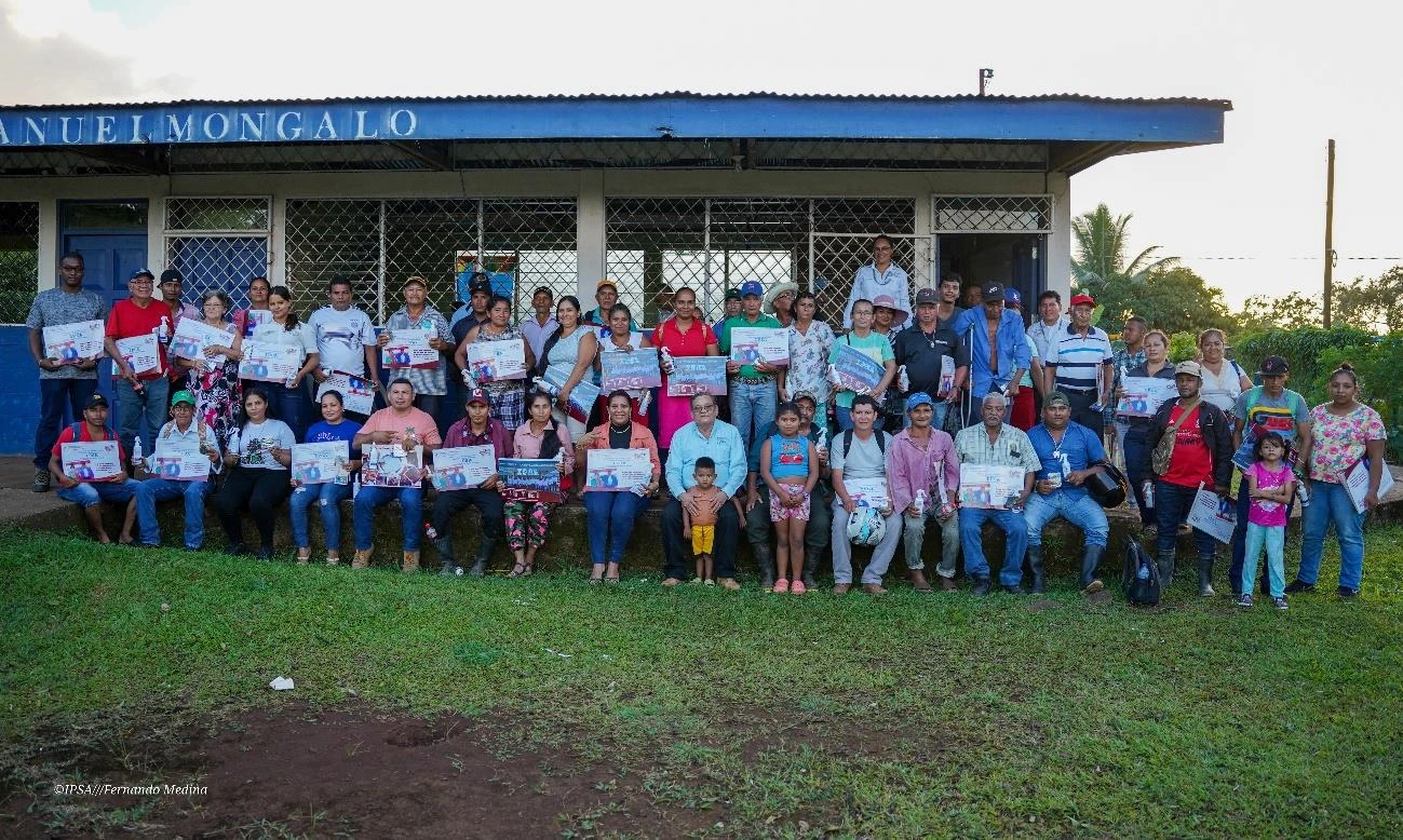 IPSA con productores en Kukra Hill