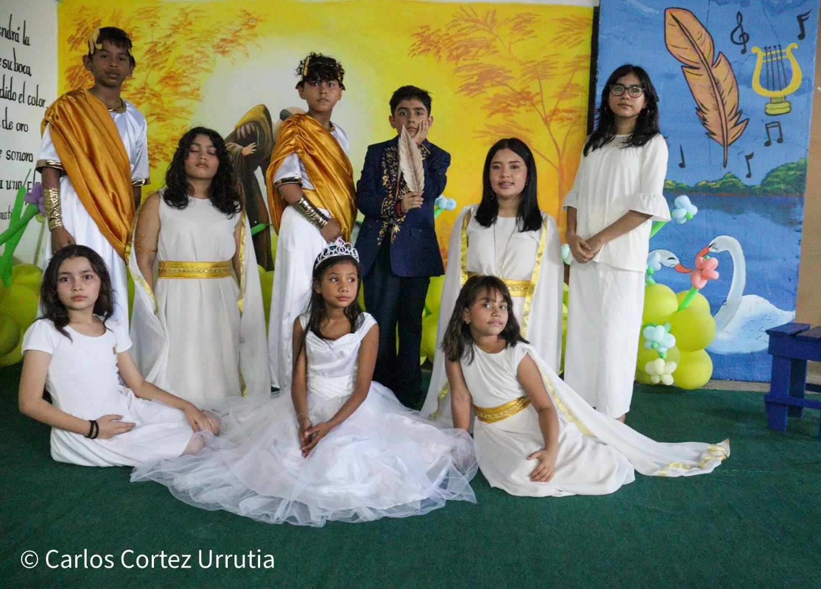 Pintura, danza, musas y poesía en homenaje a Rubén Darío y Arnoldo Guillén