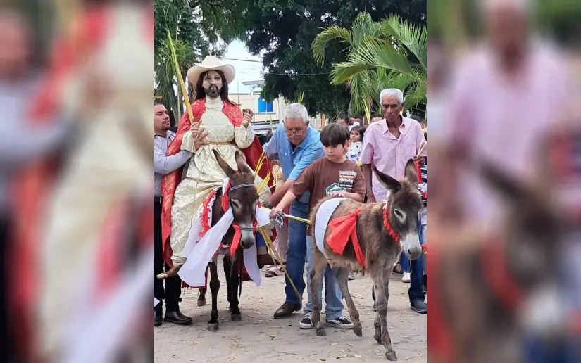 Miles de fieles celebran Domingo de Ramos en los 9 municipios de Madriz
