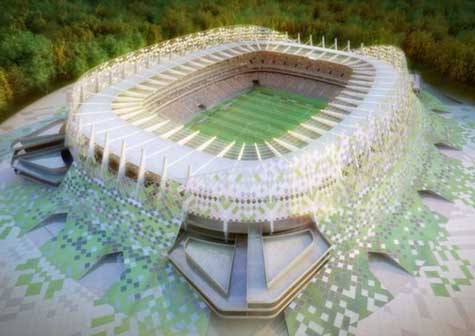 Inauguran estadio de Recife