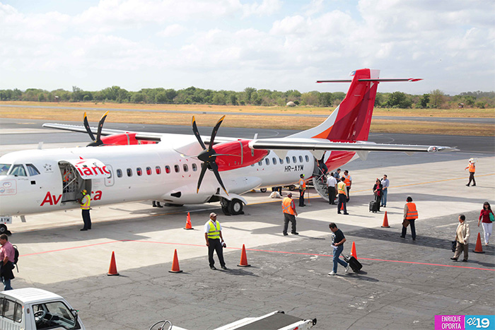 Avianca consolida su ruta Managua-Guatemala