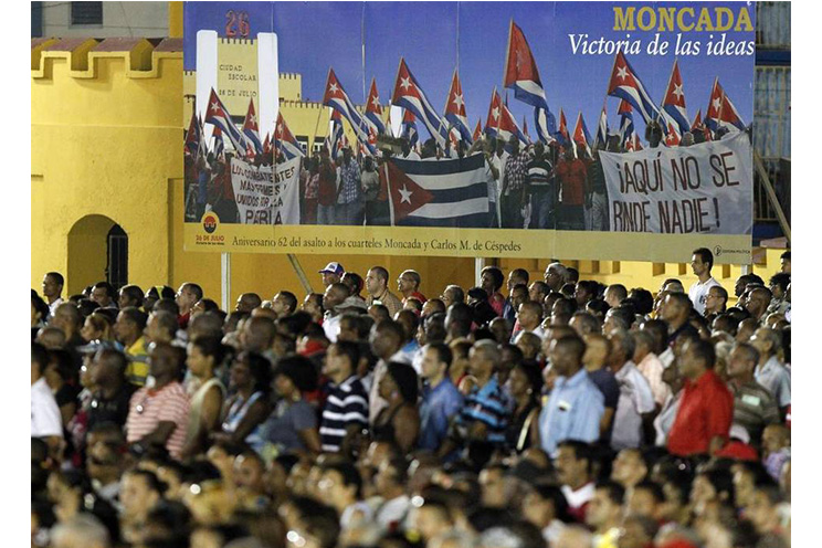 Celebran en Cuba 62 aniversario del asalto al cuartel Moncada