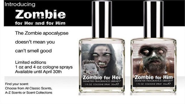 Lanzan perfume con olor a "zombie"