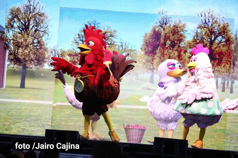 El Gallo Bartolito, La Vaca Lola y La Gallina Turuleca en Nicaragua