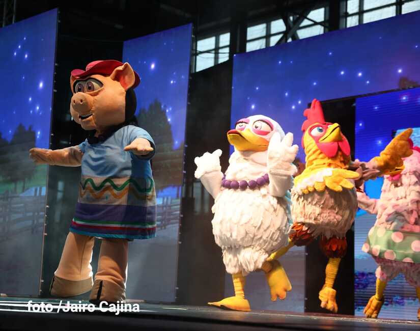 El Gallo Bartolito, La Vaca Lola y La Gallina Turuleca en Nicaragua