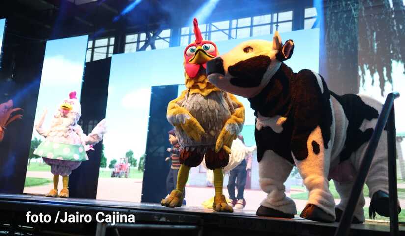 El Gallo Bartolito, La Vaca Lola y La Gallina Turuleca en Nicaragua