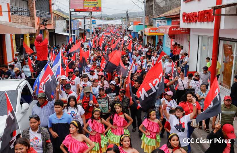 Así celebra Estelí los 44 años de su liberación