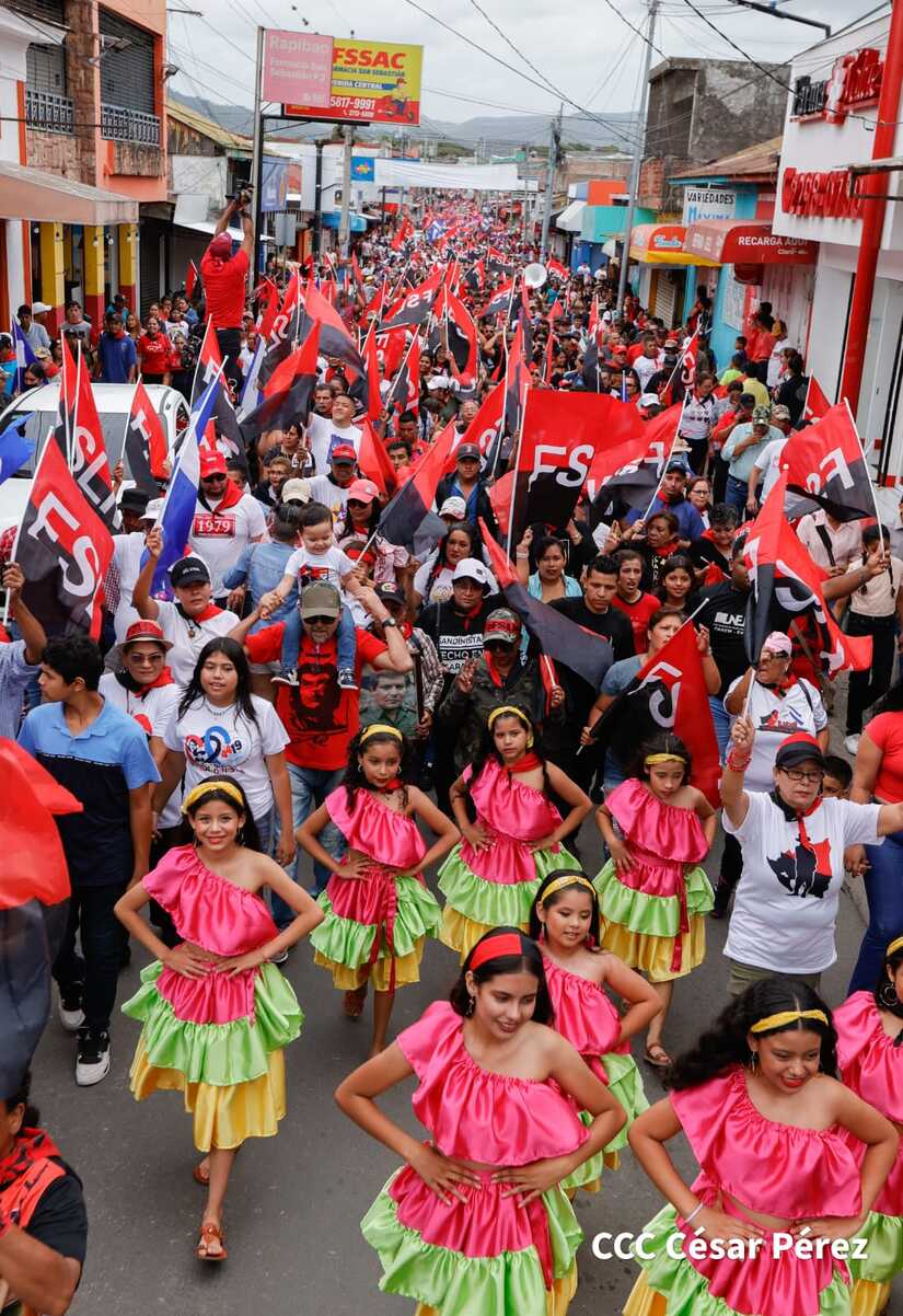 Así celebra Estelí los 44 años de su liberación