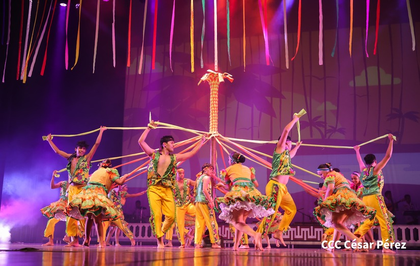 55 años del Ballet Folclórico Nicaragüense del maestro Ronald Abud Vivas