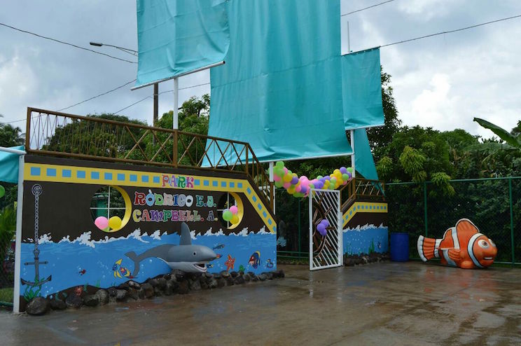 Gobierno inaugura parque “Rodrigo Campbell” en Corn Island (FOTOS)