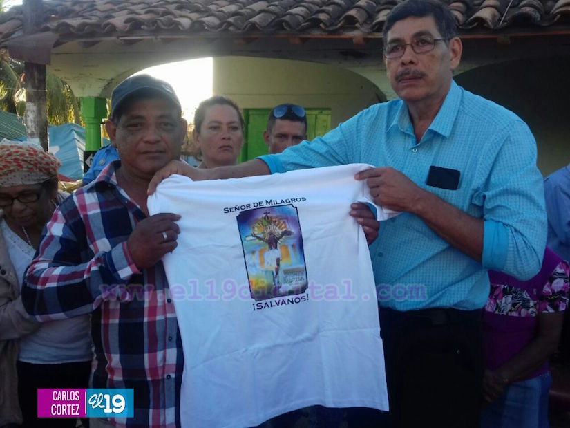 El Sauce recibe al milagroso Señor de Esquipulas