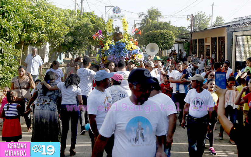 El Mocito sigue recorriendo los barrios de Managua