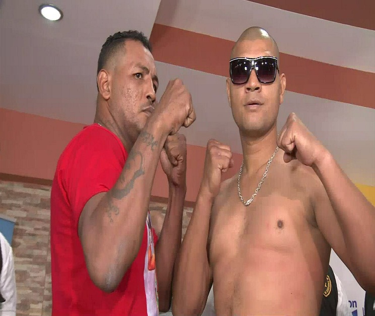 Mayorga se impone en el careo con Jaudiel “El Negro” Zepeda