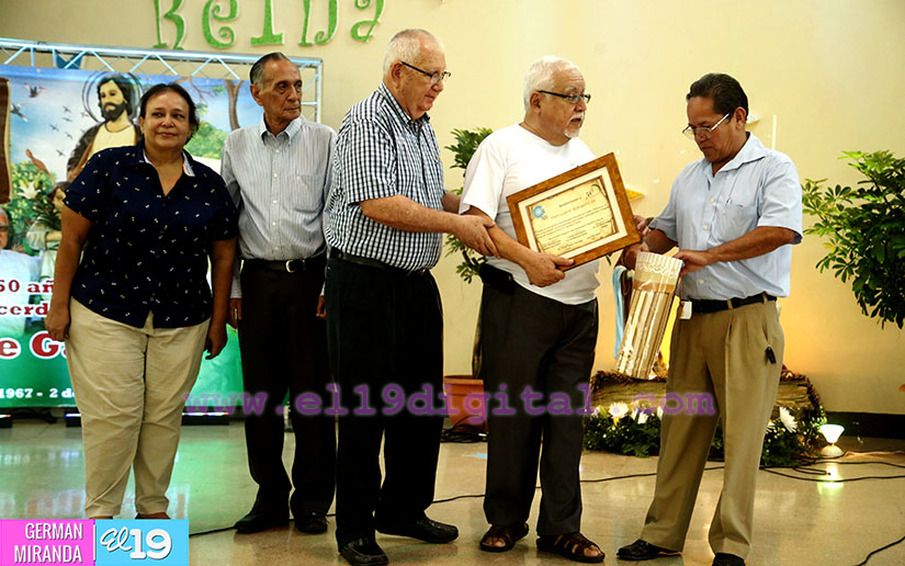 Música, canto y gastronomía nicaragüense en honor al Padre Gabriel