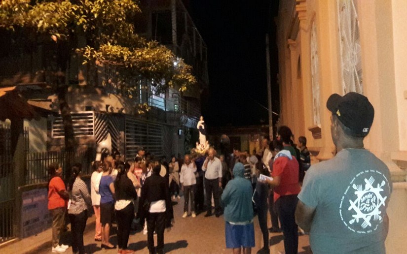 Así celebran en Sébaco a la Virgen María