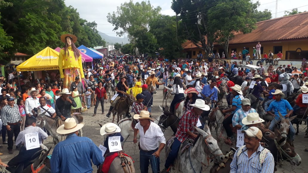 Desfile Hípico de Burritos Somoteños en honor al Patrono Santiago Apóstol