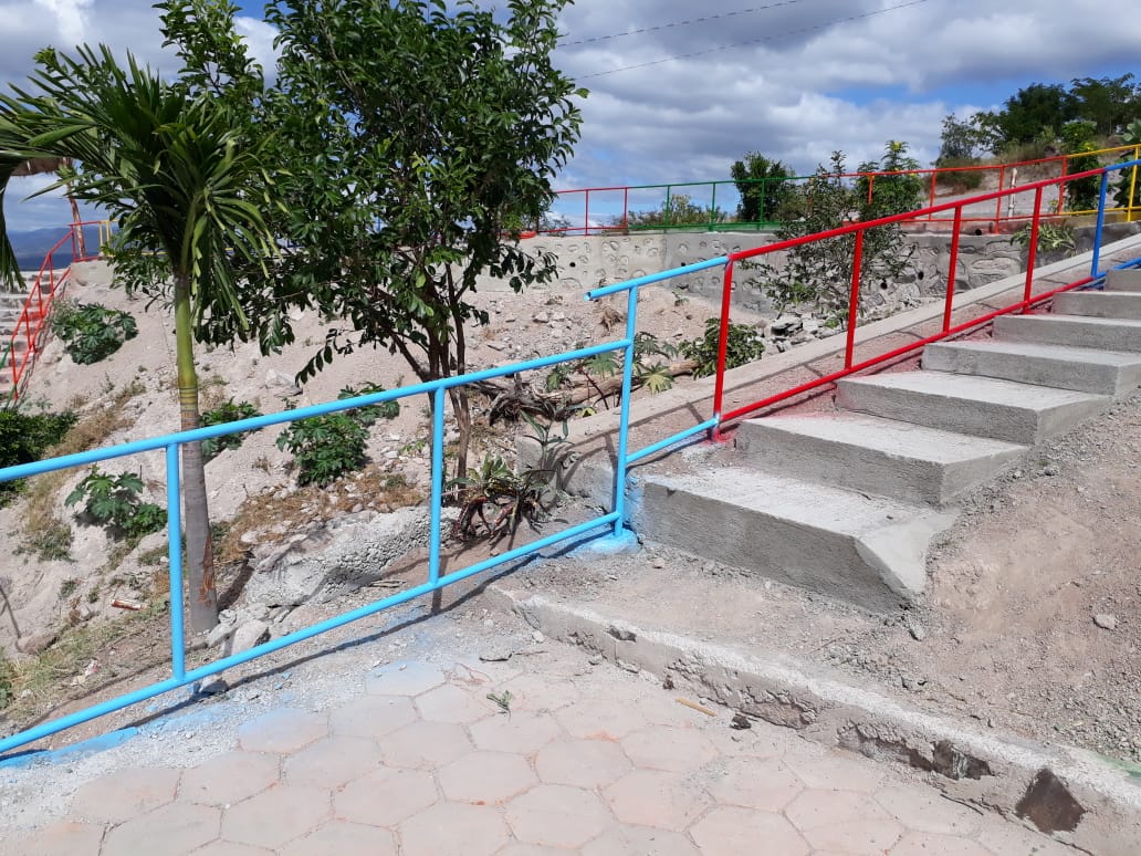 Parque de Sébaco casi listo