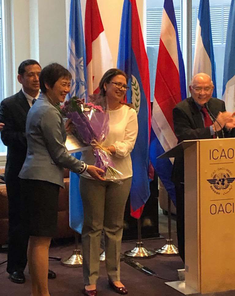 Autoridades del INAC participan en reunión del Consejo Ejecutivo de Cocesna en la OACI