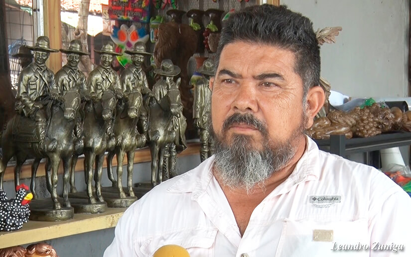 Noel Castillo, el escultor de Catarina desea que Nicaragua se llene del ...