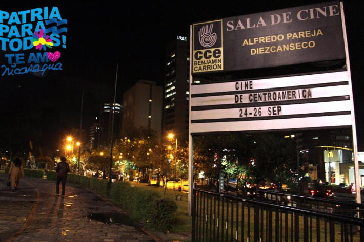 Inauguran en Ecuador muestra de cine centroamericano