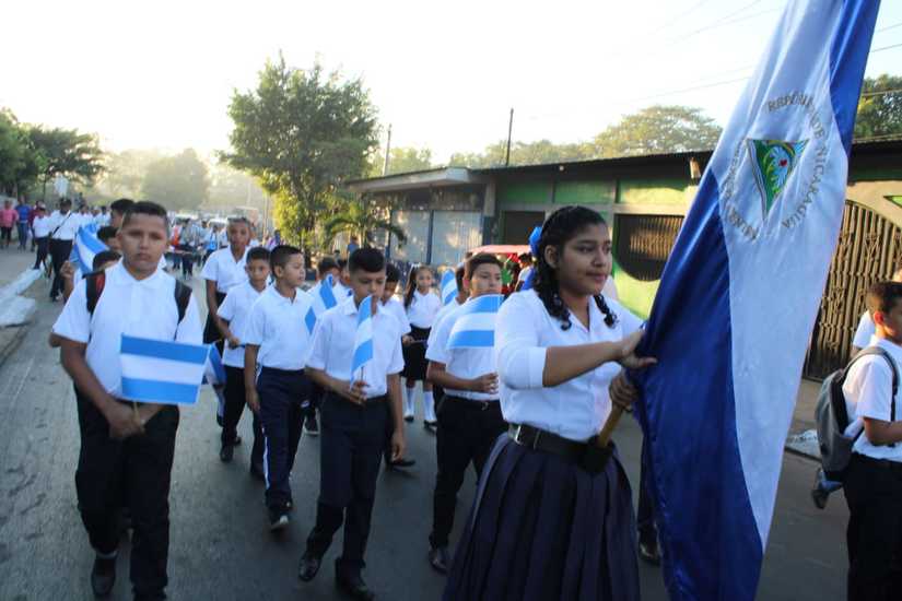 Gobierno de Nicaragua inaugura ciclo escolar 2020 en Instituto Miguel ...