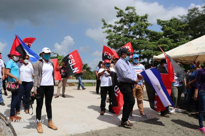 Inauguran calle de acceso a Siuna