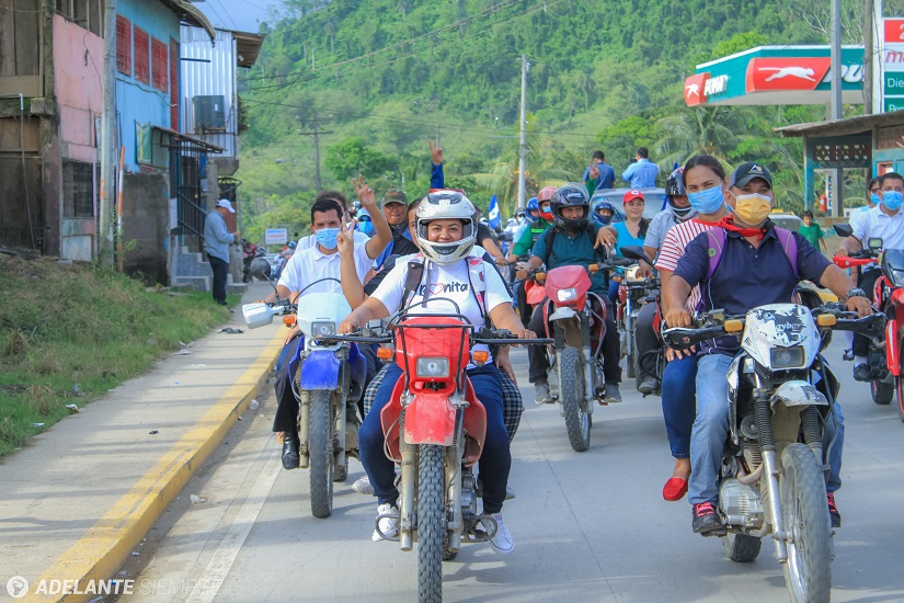 Gobierno Sandinista inaugura carretera de concreto hidráulico en la ...