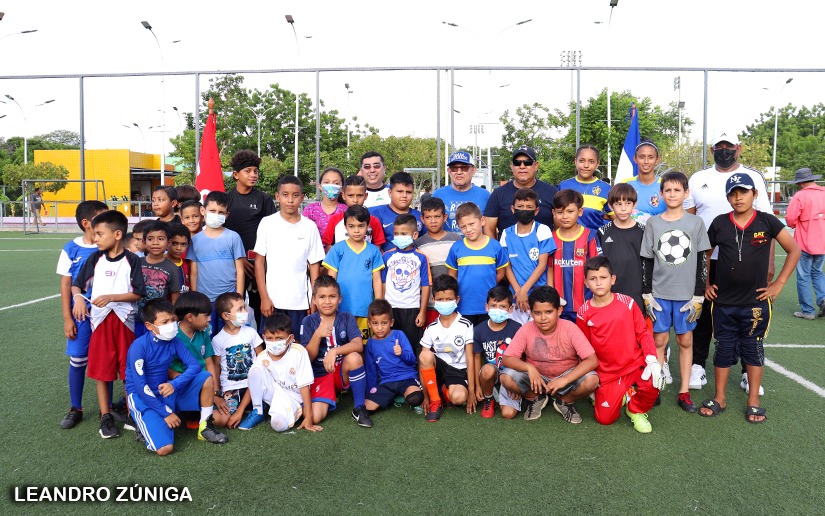 Alcaldía de Managua inaugura Academia de Porteros de Fútbol