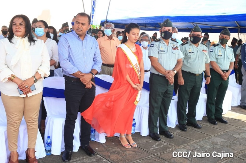 Nandaime rinde homenaje al Héroe Nacional General José Dolores Estrada