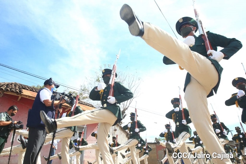 Nandaime rinde homenaje al Héroe Nacional General José Dolores Estrada