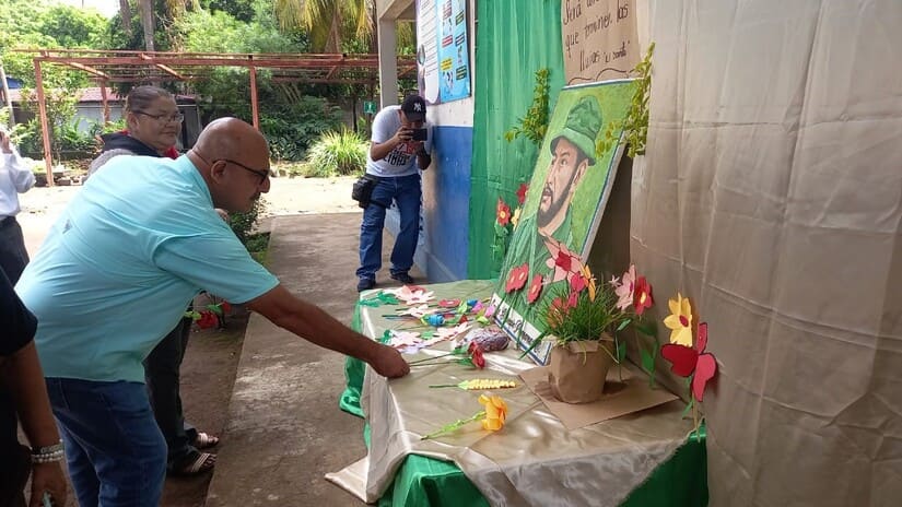 Conmemoran 85 años del natalicio del Comandante Germán Pomares