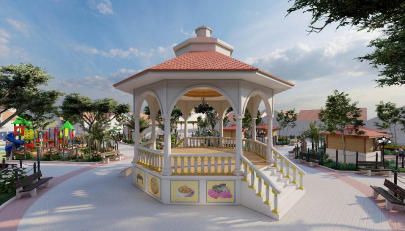 Inicia remodelación del parque central de Masatepe