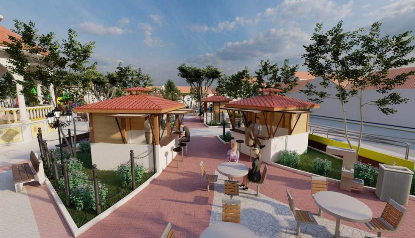 Inicia remodelación del parque central de Masatepe