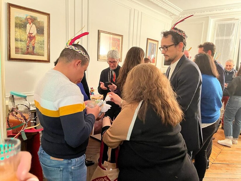 La Embajada de Nicaragua en Francia celebró a la Inmaculada Concepción ...