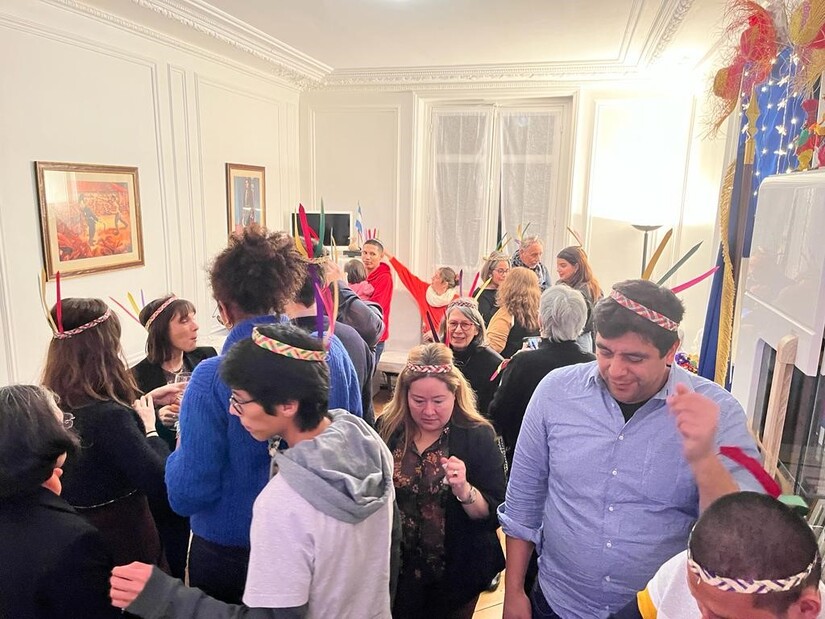 La Embajada de Nicaragua en Francia celebró a la Inmaculada Concepción ...