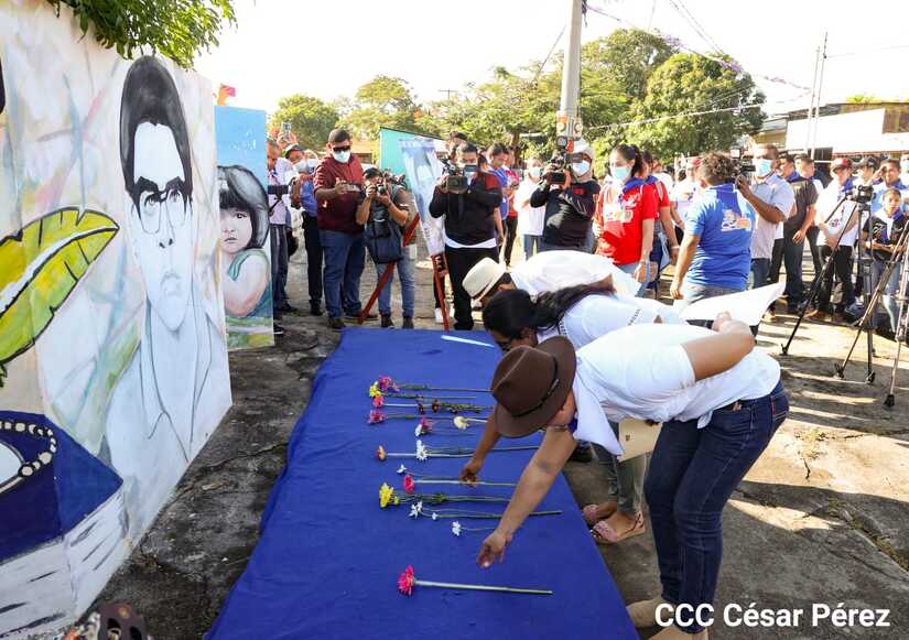 Leonel Rugama vive en un pueblo que no se rinde jamás