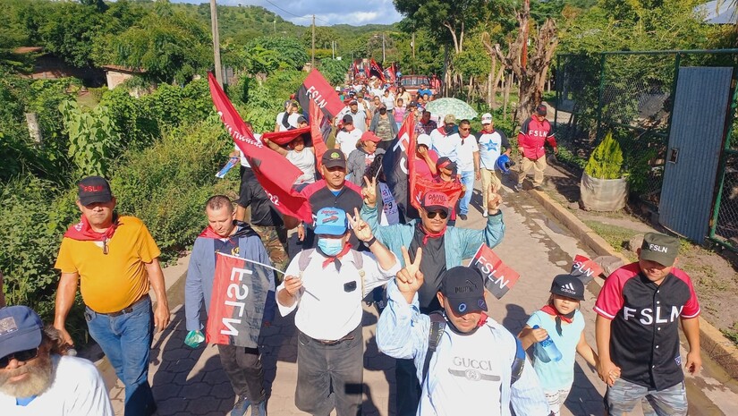 Sébaco camina en saludo al 43/19