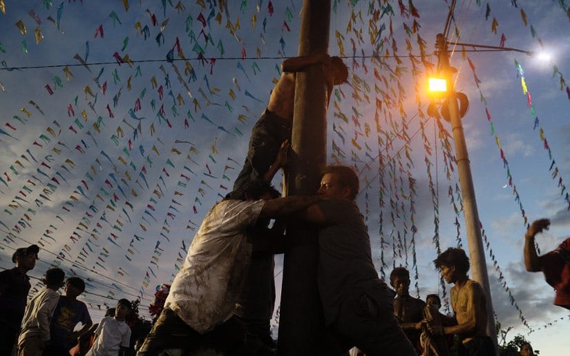 Los managuas celebran el tradicional Palo Lucio de Chema Pelón