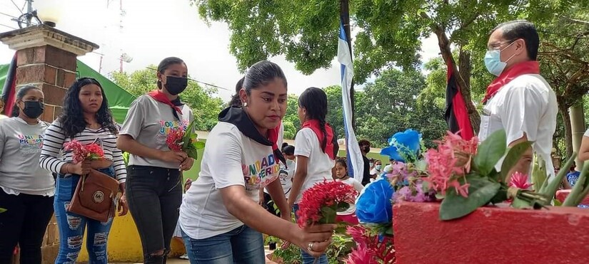 Conmemoran a la heroína Lilliam Velásquez Garay en Tisma, Masaya