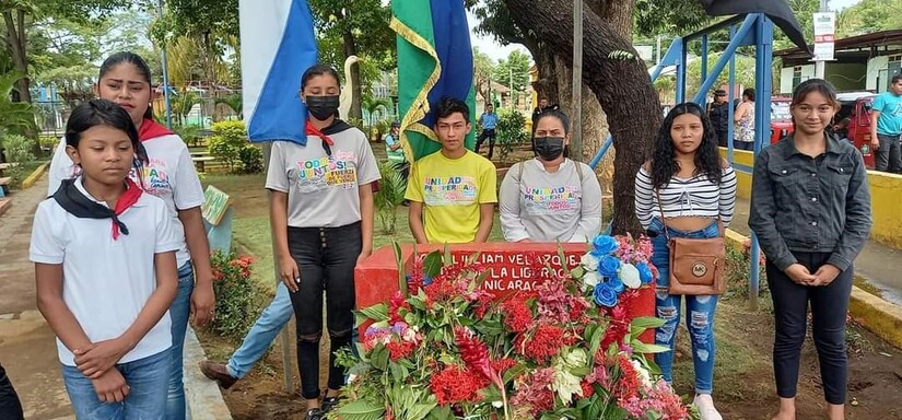 Conmemoran a la heroína Lilliam Velásquez Garay en Tisma, Masaya