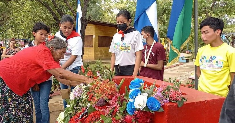 Conmemoran a la heroína Lilliam Velásquez Garay en Tisma, Masaya