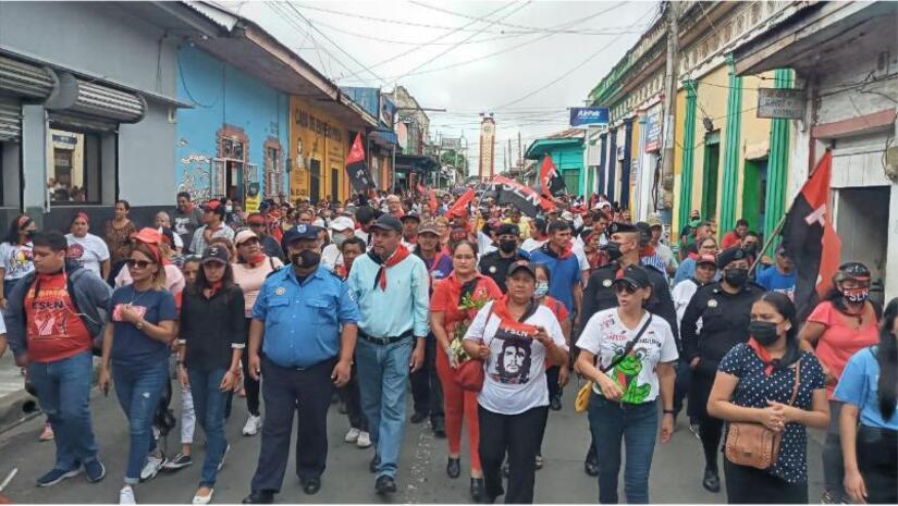 43 años de la liberación de la heroica ciudad de Diriamba, Carazo