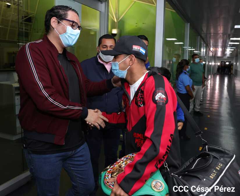 Así fue recibido Román "Chocolatito" González, máxima figura del ...